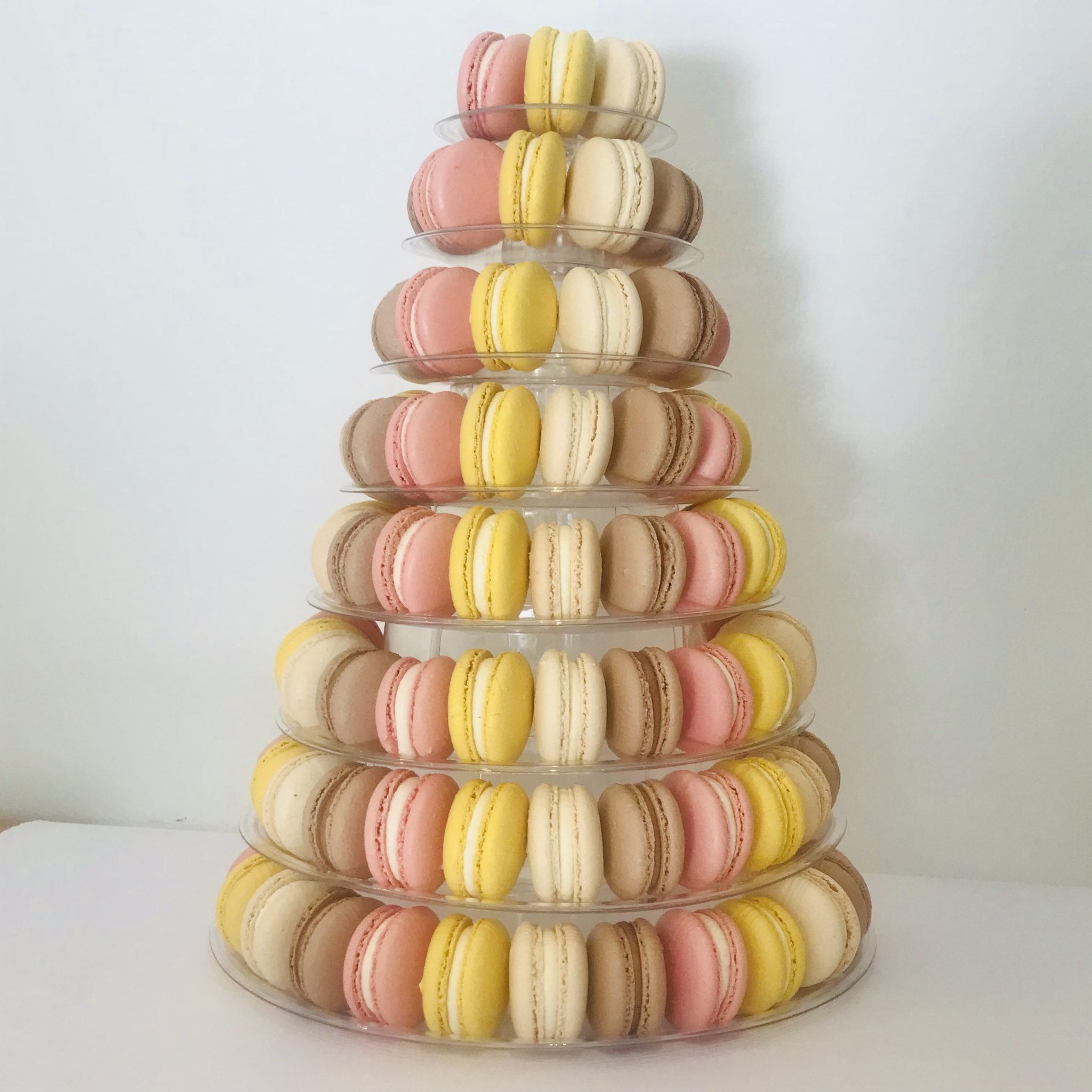 8 Tier Macaron Tower – Sugar Glaze Bakery
