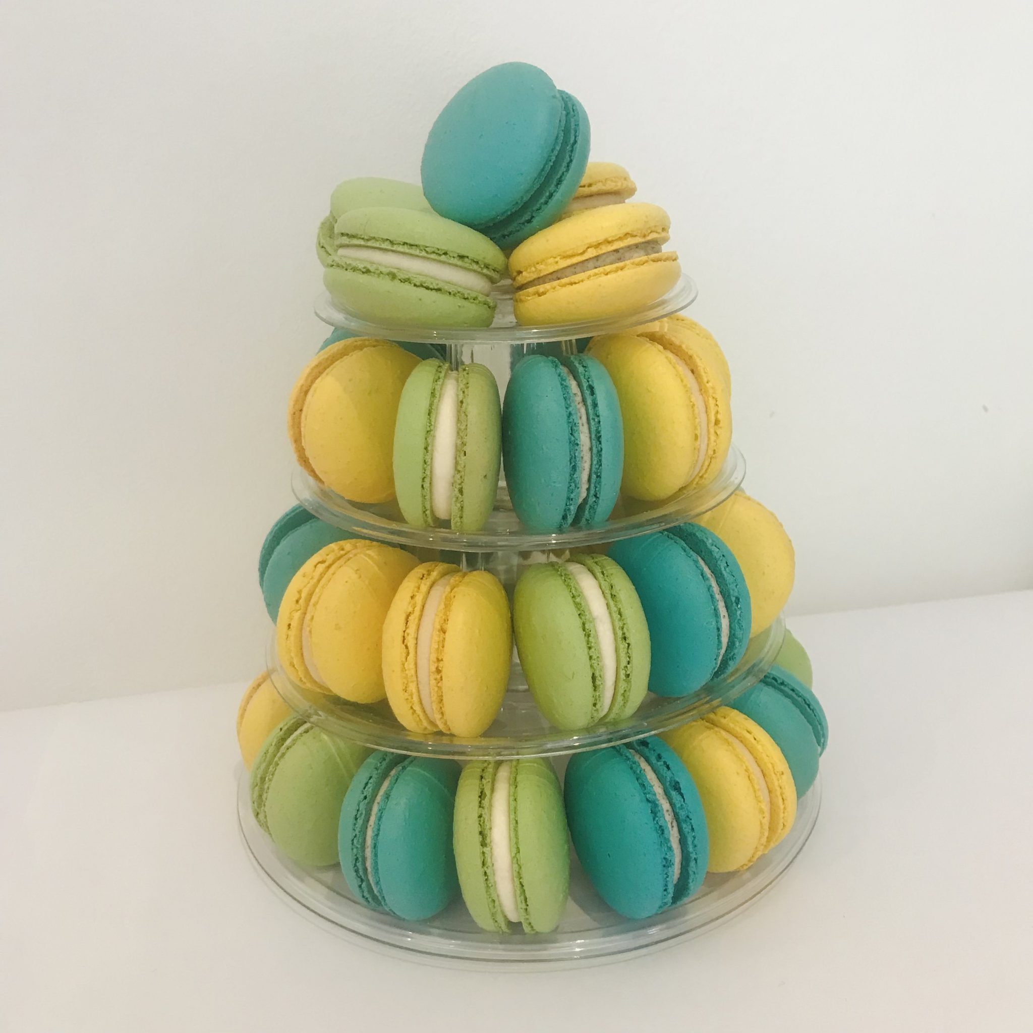 4 Tier Macaron Tower – Sugar Glaze Bakery